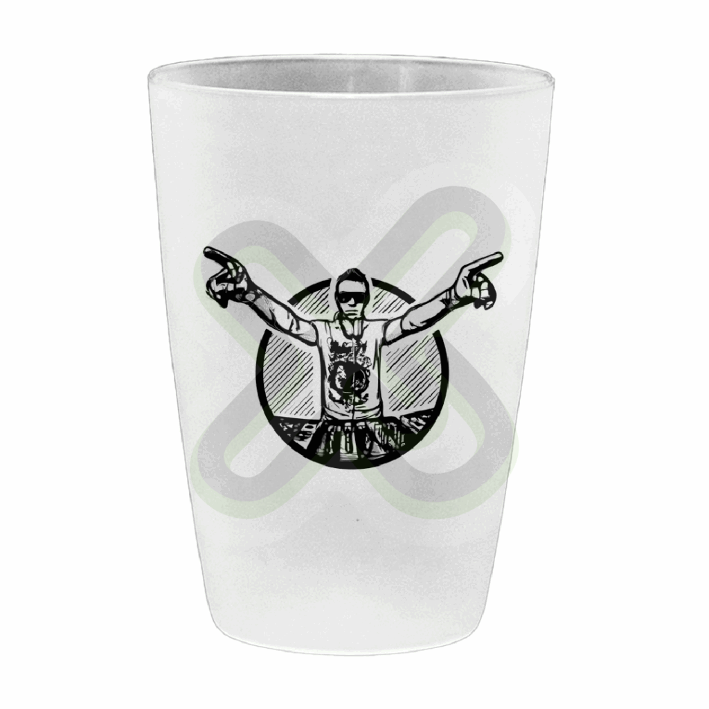 VASO TROPICAL 12onz CON LOGO PUBLICITARIO - Ecovasos Perú